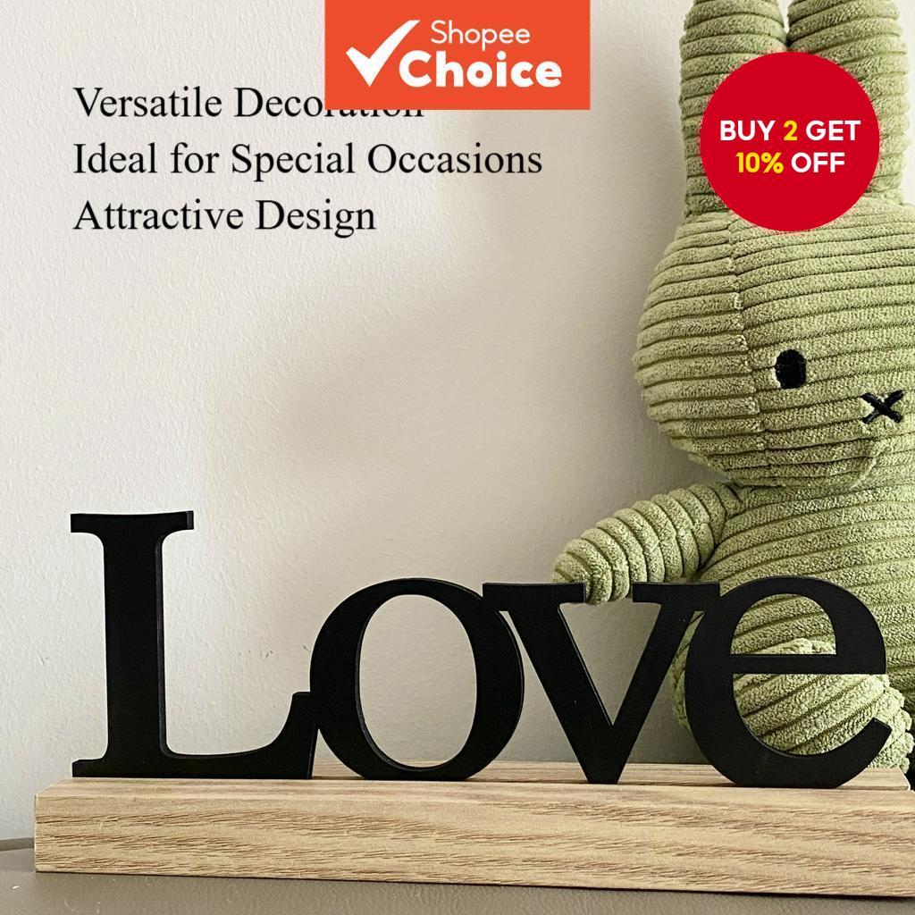 Motivational Wooden Sign – Blessed Inspirational Shelf Decor for Home ...