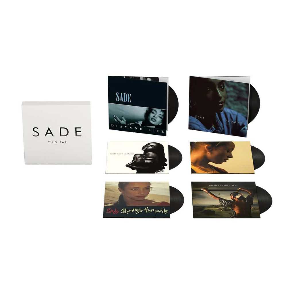 SADE This Far Vinyl, Box Set (Black, 6LP) | Shopee Philippines