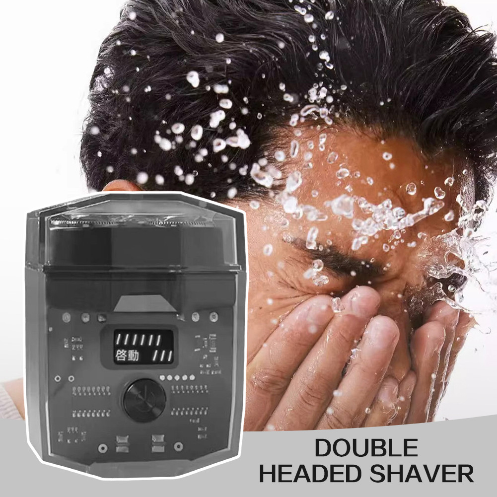 Portable Transparent Razors Wet Dry Shaver Machine For Travel | Shopee ...