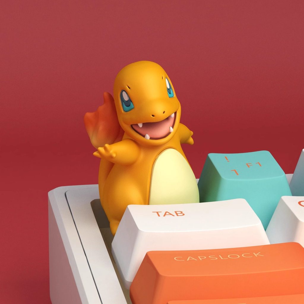 keycaps keycaps custom Pokémon Pokémon Little Fire Dragon Keycap ...