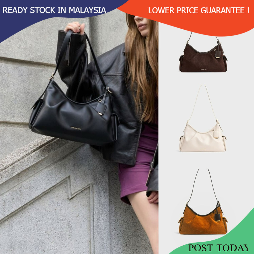 [CNK] Shoulder Bag Khai-Side Pocket Crossbody Women Bag | Shopee ...