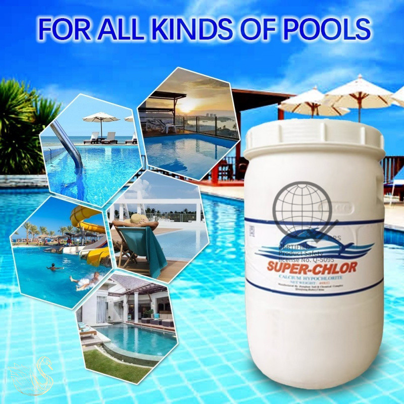 Super Chlor Pool Chlorine Granules 40 kg Direktang benta ng pabrika ...