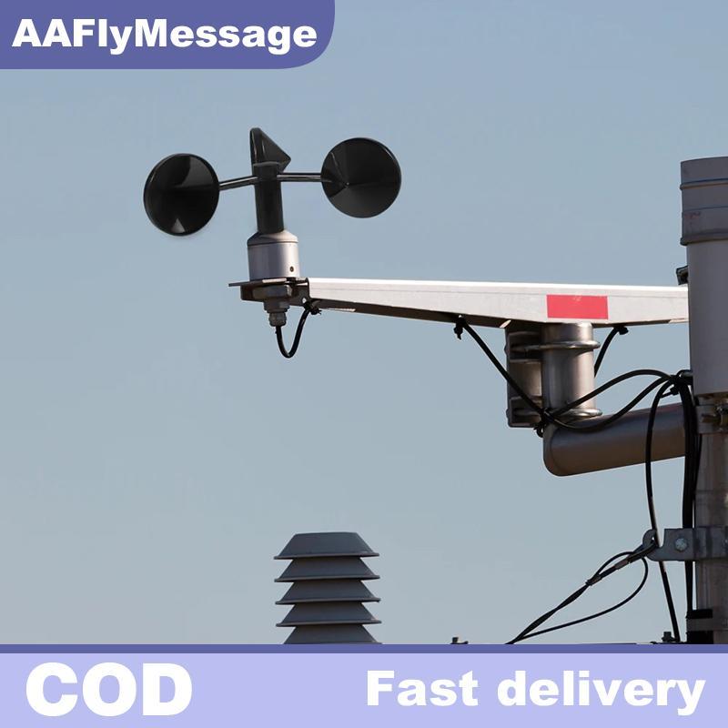 AFIYM Anemometer Wind-Speed Monitoring Sensor Wind 3-Cup Wind Sensor ...