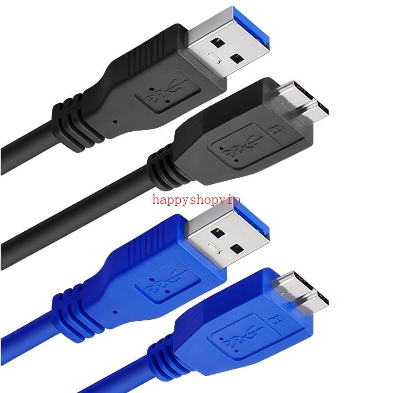 HSV Pack of 2pcs Data Cable 1m Fast Speed Transfer USB3 0 Male to USB ...