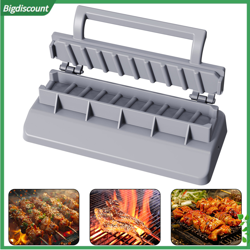 [Spot Goods] Compact Kebab Mold No Mess Kebab Maker Portable Bbq Skewer ...