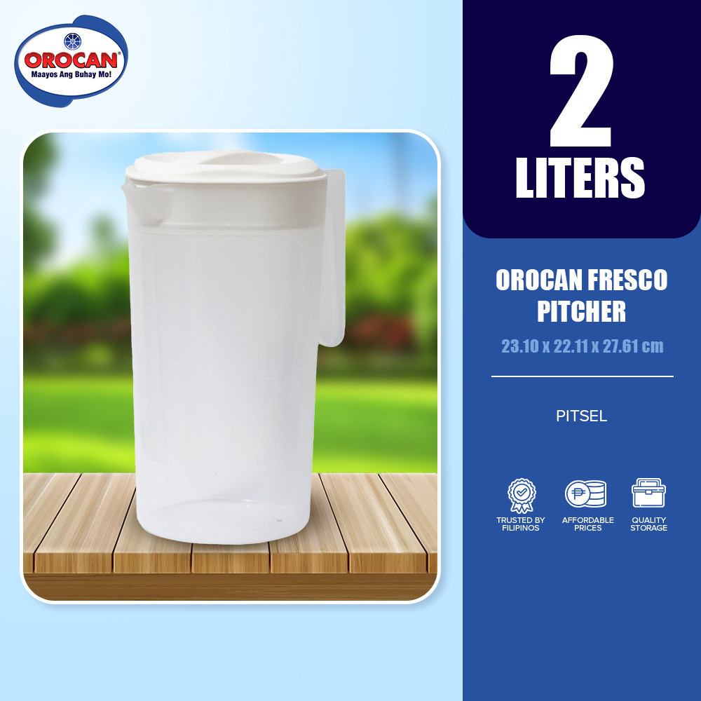 Orocan Fresco Pitcher 2L | Pitsel | Shopee Philippines