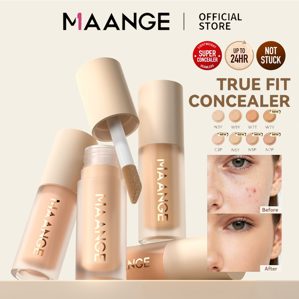 MAANGE Full Coverage Concealer Long-lasting Moisturizing Waterproof ...