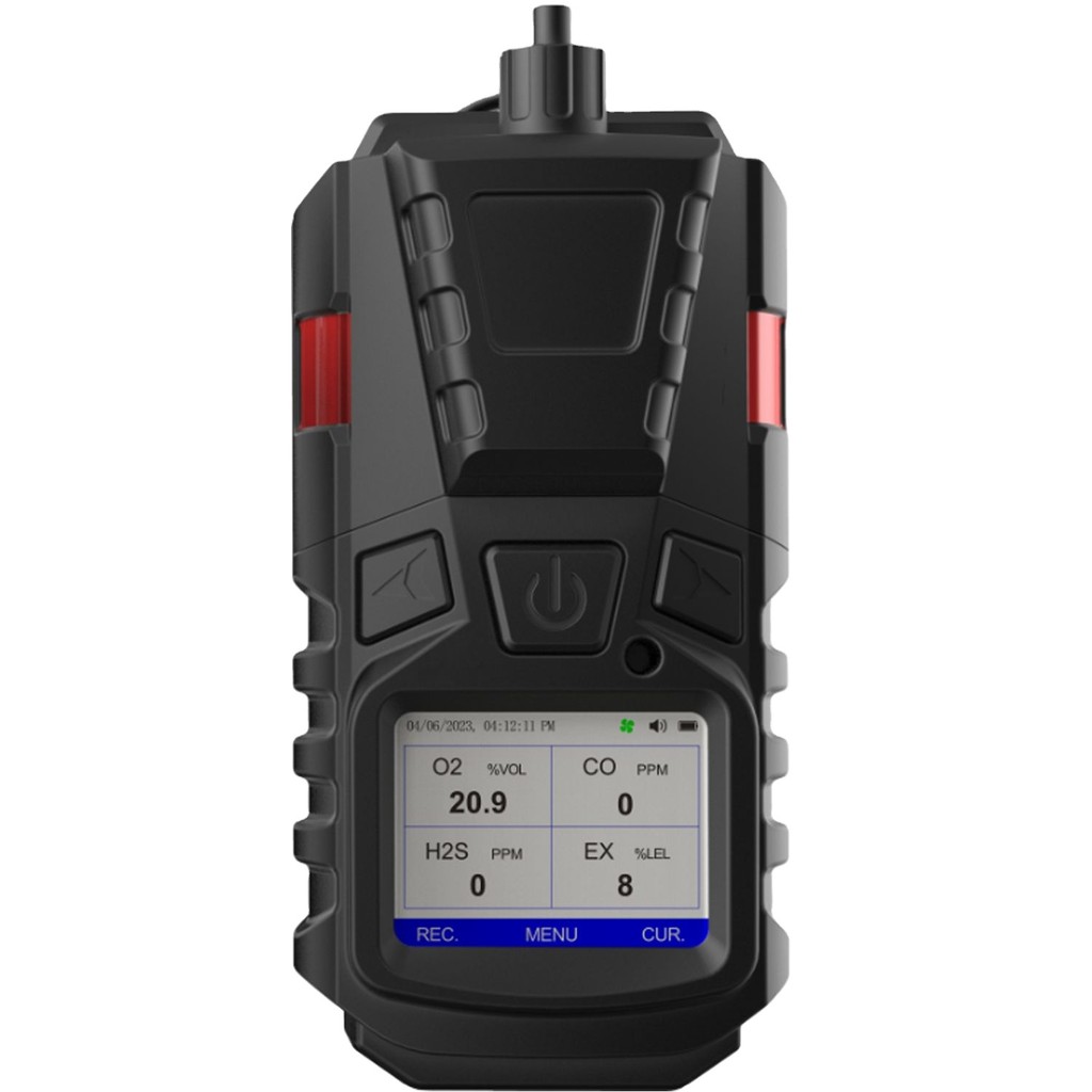 Multi Gas Detector 4 Gas Monitor with Pump Co/O2/Ex/H2s for Confined ...