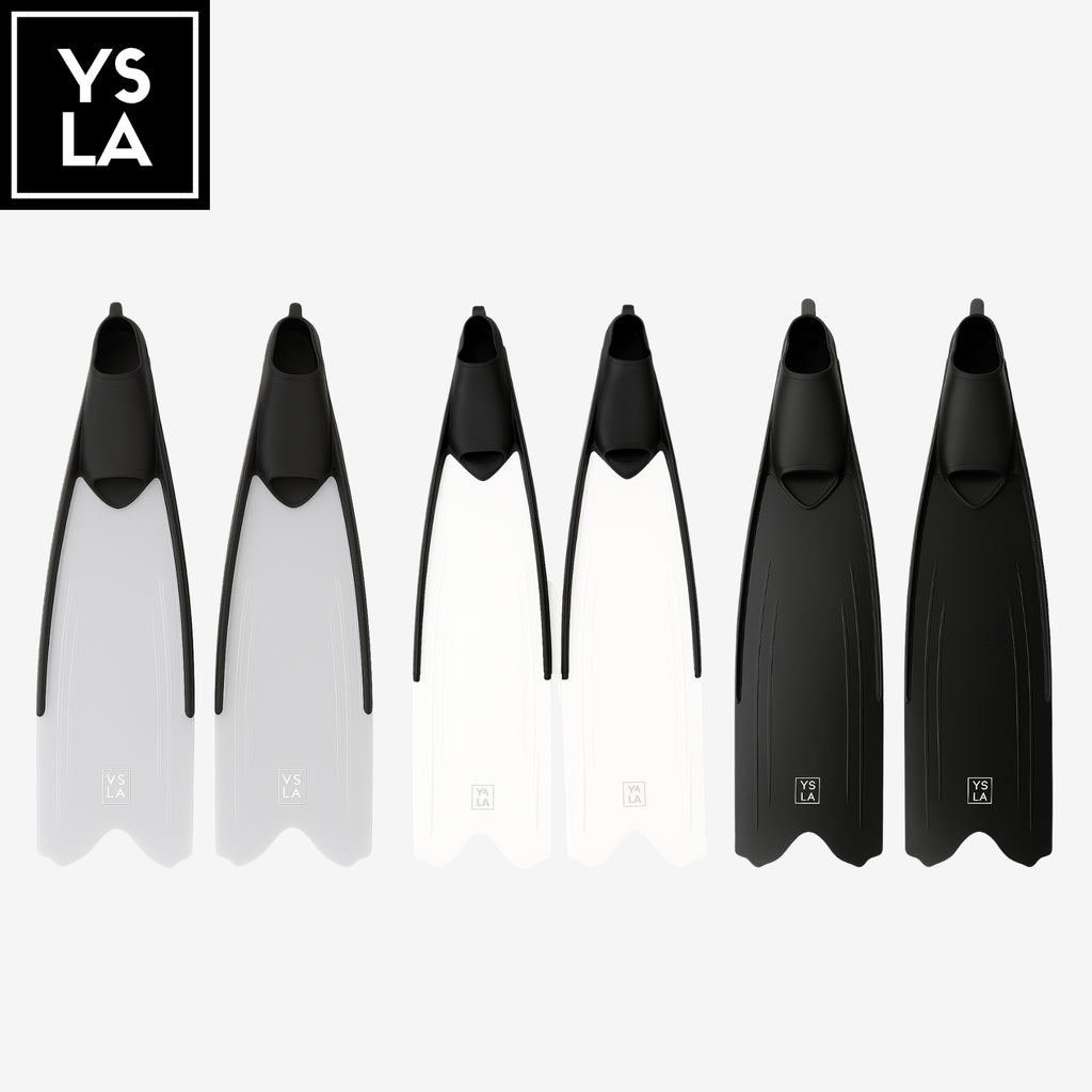 Wave Ysla Freedive and Spearfishing Long Freediving Fins Black Foot ...