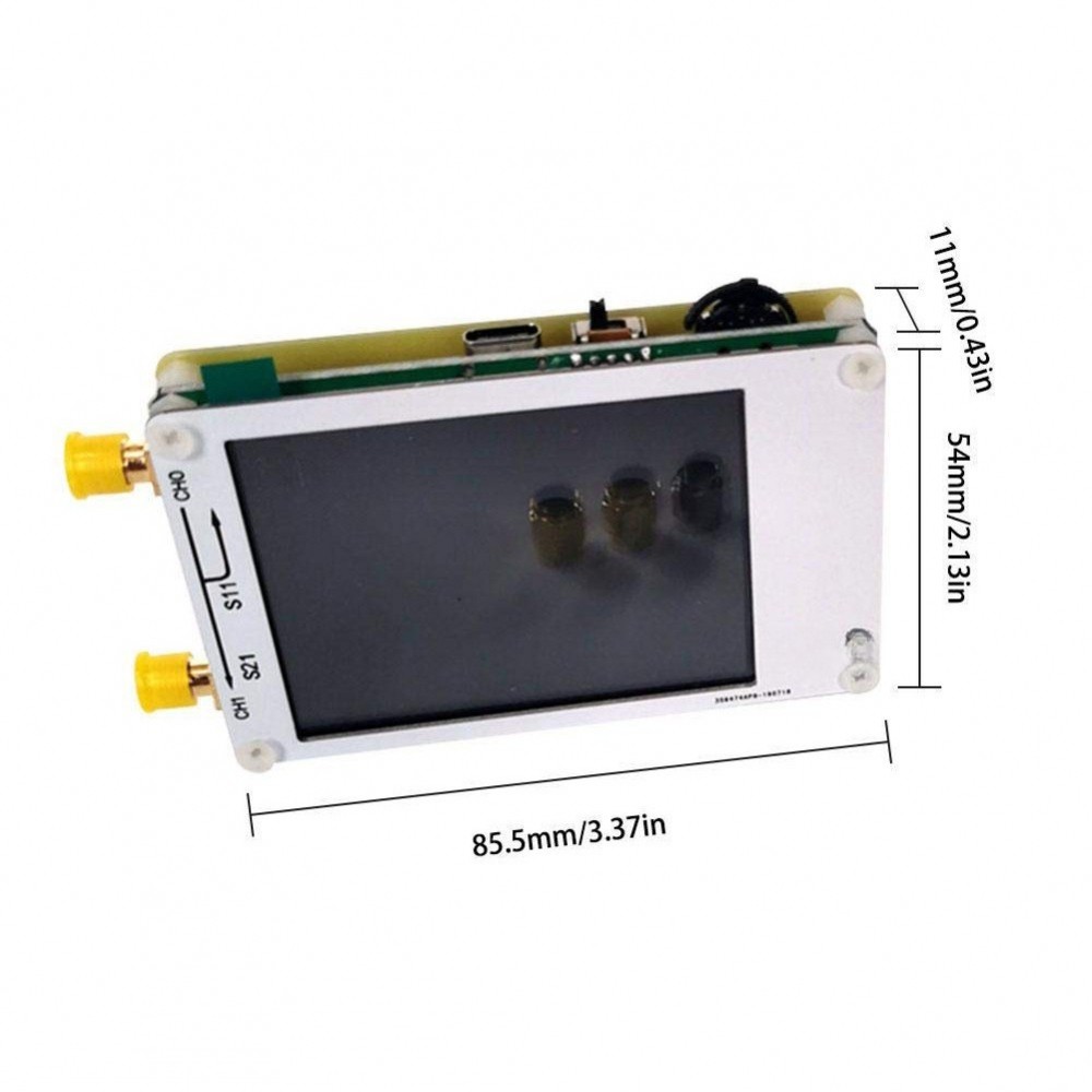 White FOR NANOVNA Vector Network Analyzer Portable Spectrum Analyzer ...