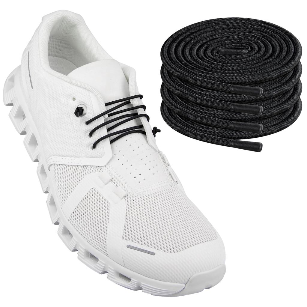 [Endoto] 2 Pairs (4 Pieces) Quick Shoelaces for On Cloud 5 & 6 Stretchy ...