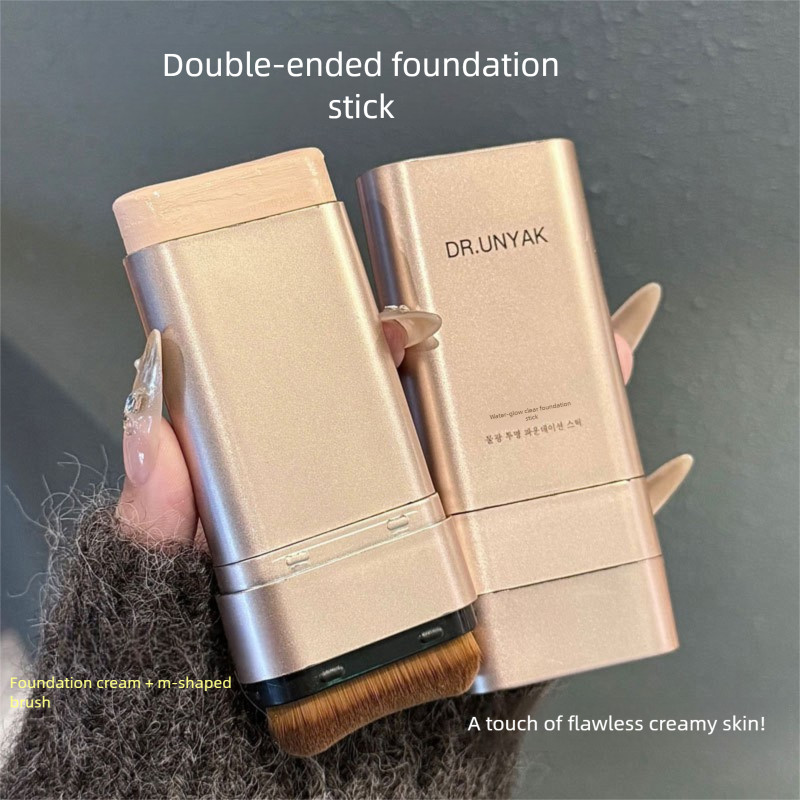 DR.UNYAK609 Aqua Glow Clear Foundation Stick Natural and Sheer Smooth ...