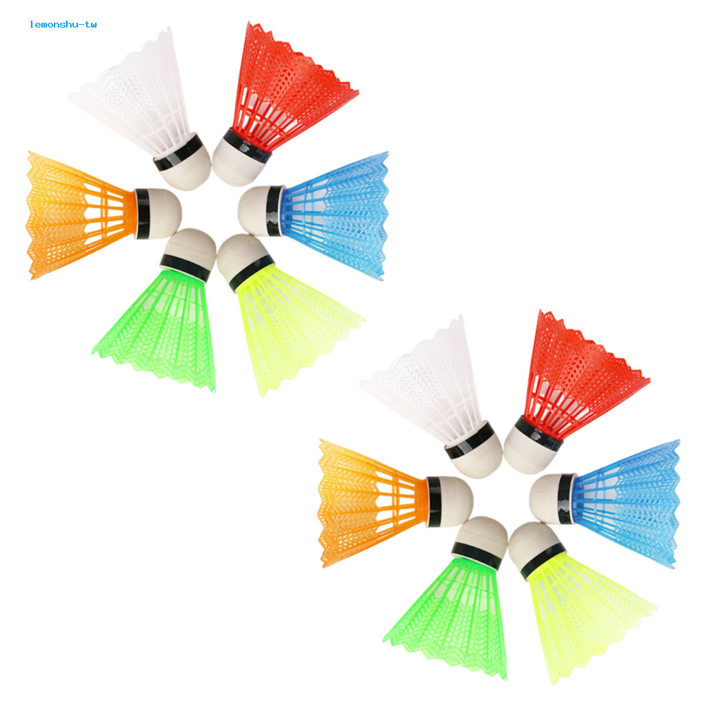 Badminton Kit Multi-purpose Badminton Set 12pcs Colorful Badminton ...