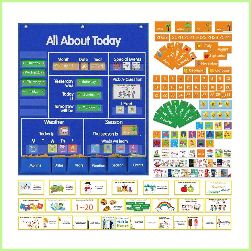 Classroom Pocket Chart Pocket Chart Calendar Classroom Must Haves ...