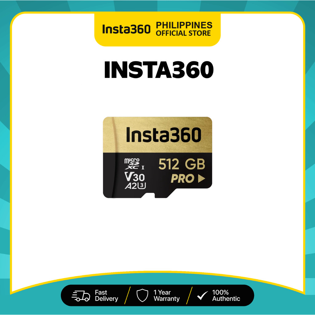 Insta360 512GB MicroSD Memory Card | Shopee Philippines