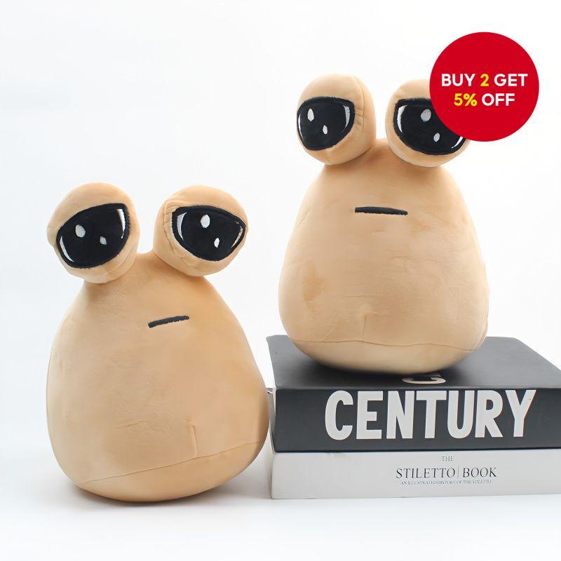 New Year's Alien Pou Plush Toy, Soft Doll for Kids' Birthday Gift ...