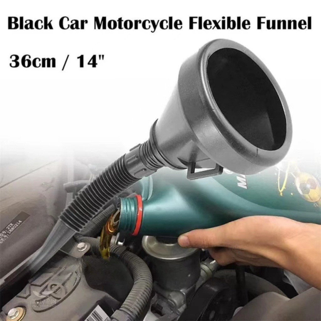 Diamond ready stock Universal 2 in 1 Plastic Funnel Car Motorcycle ...