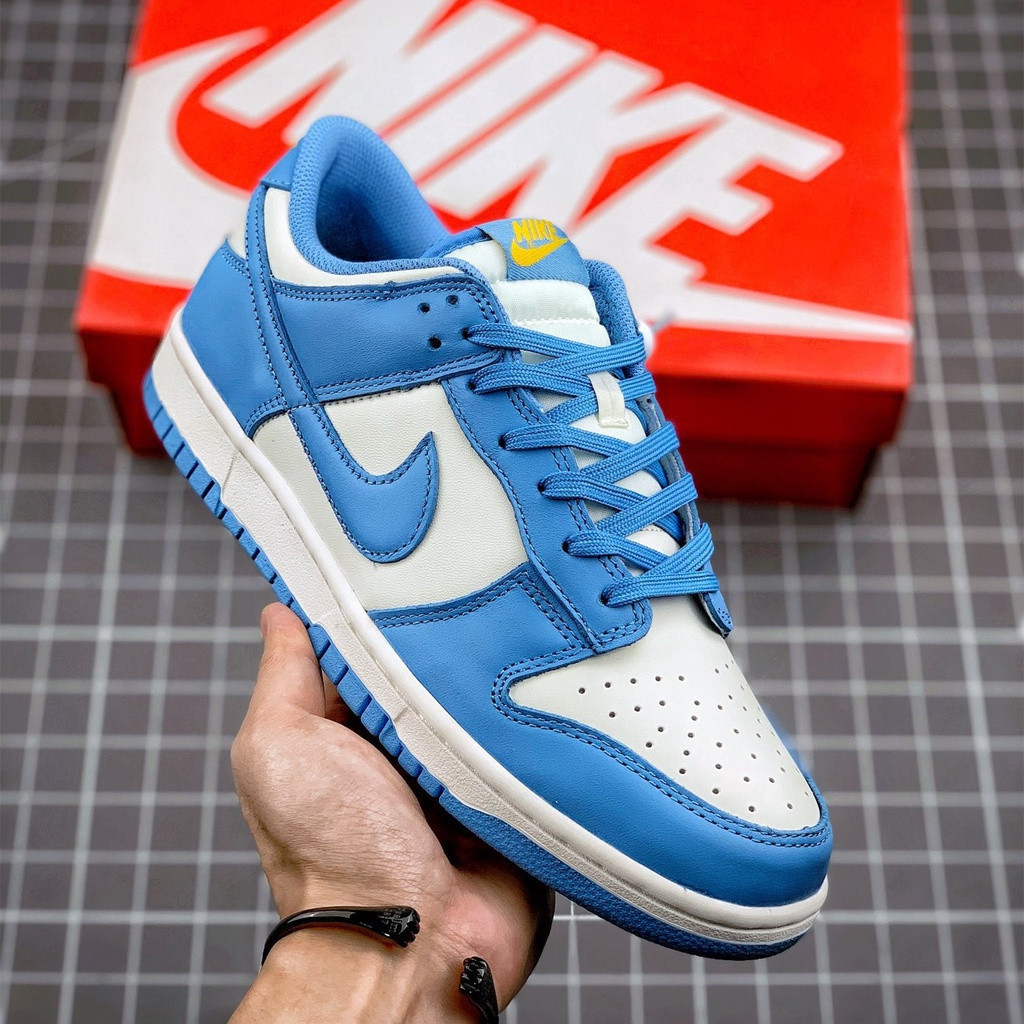 Nike Dunk Costa Rica UNC Top-grade Skateboard Shoes with Blue and White ...