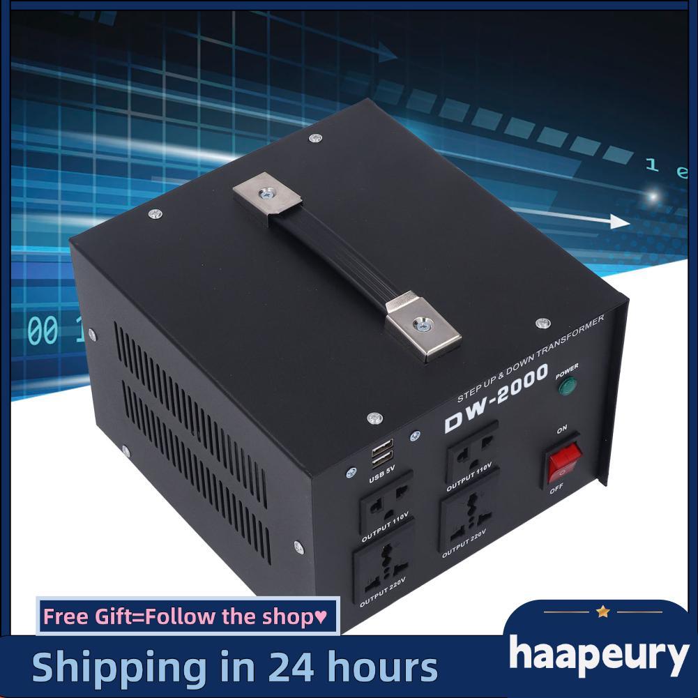 haapeury Power Converter Wide Application Voltage Transformer with ...