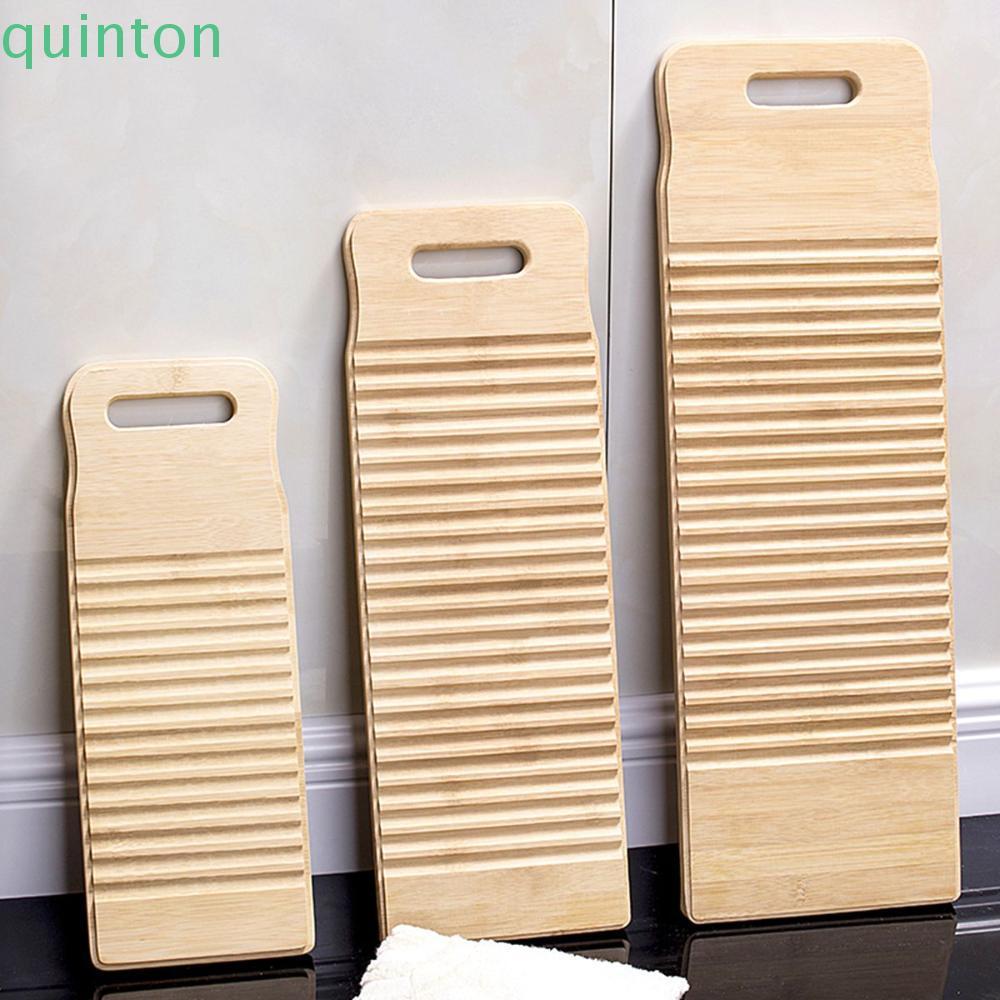 QUINTON Scrubboards Manual Home Bamboo Thicken Anti-slip Rectangle ...