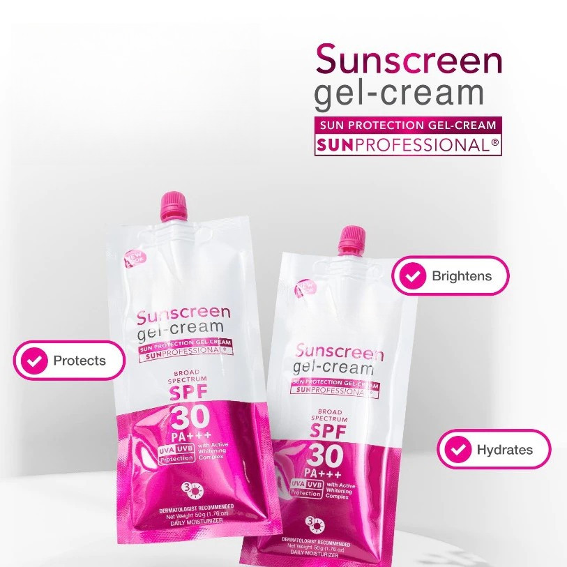 BUY 1 TAKE 1 SKIN SUNBLOCK Sunscreen Cream SPF30 UV for Even Skin Tone ...