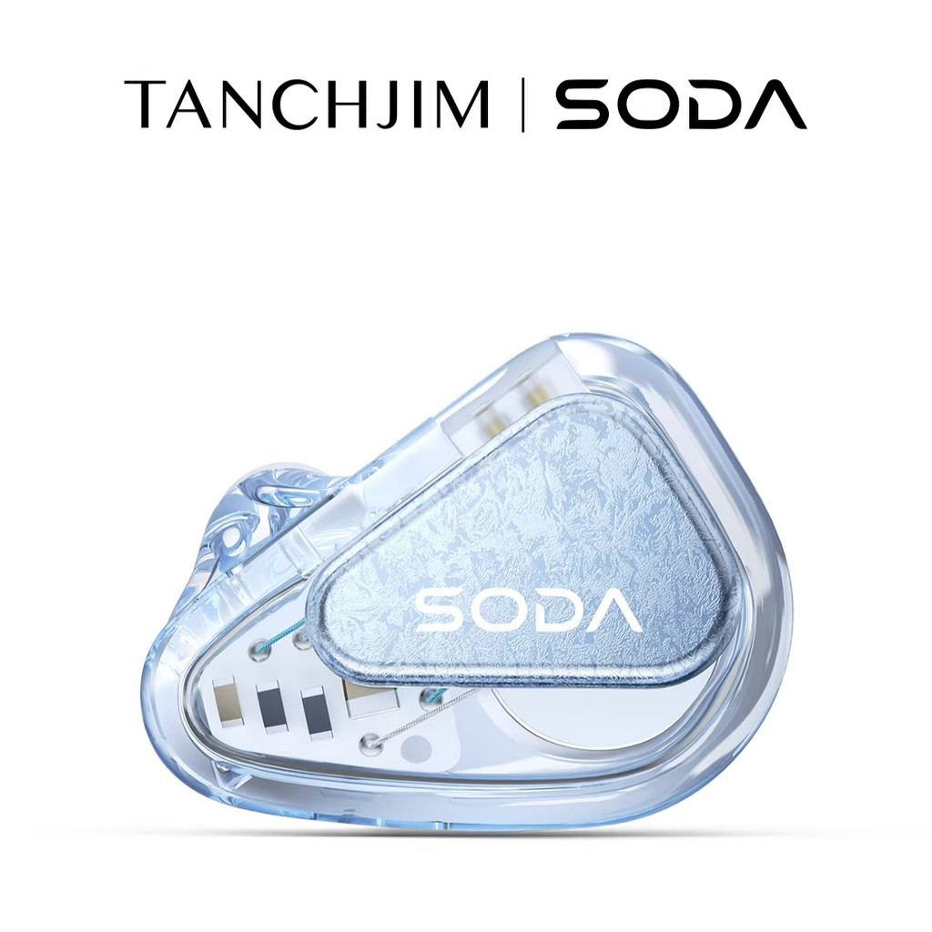 TANCHJIM SODA 10mm Dynamic 4BA+2xSS PU DMT5 IMEs High-Purity Silver ...