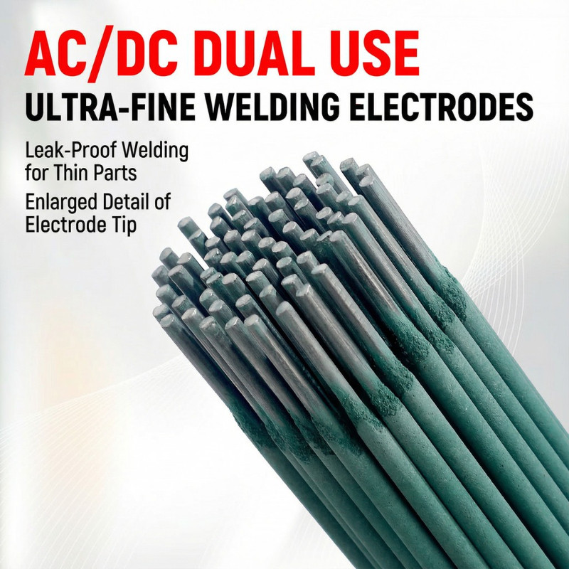 100pcs Green Thin Welding Rods E6013 J422 2.0mm Galvanized Pipe Iron ...