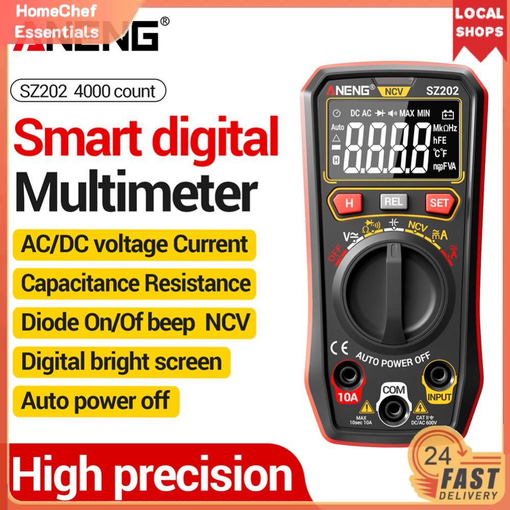 Digital Multimeter AC/DC Votage Current Automatic Tester Volt Meter NCV ...