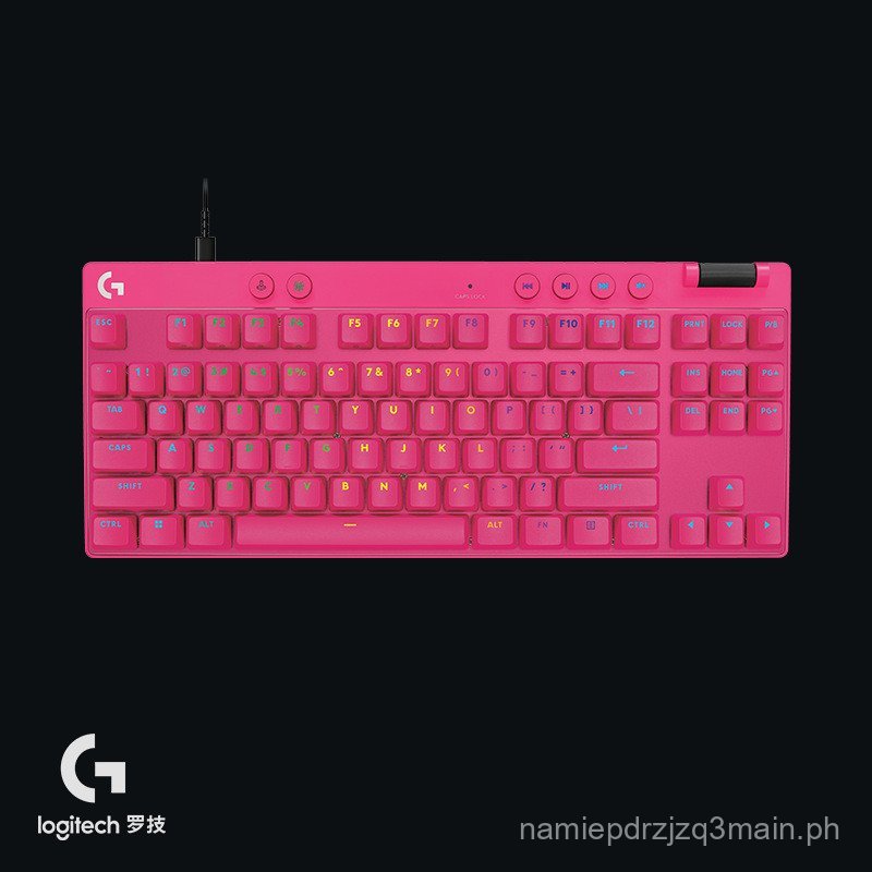 Logitech G PRO X TKL RAPID Gaming Keyboard GPW RT Quick Silver Magnetic ...