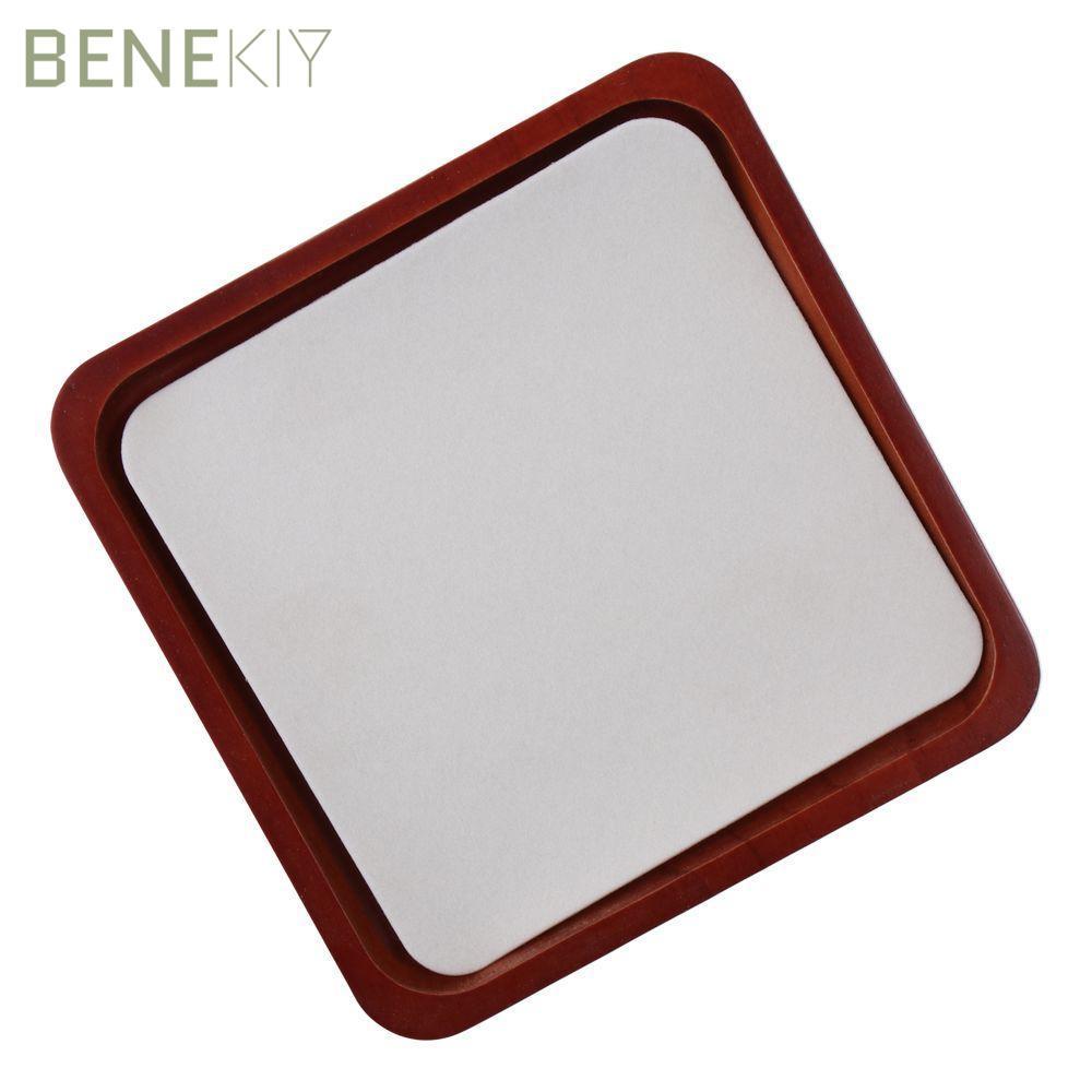 BENEKIY Display Jewelry Display Plate, 10*10/18*10*18*18 CM Wood ...