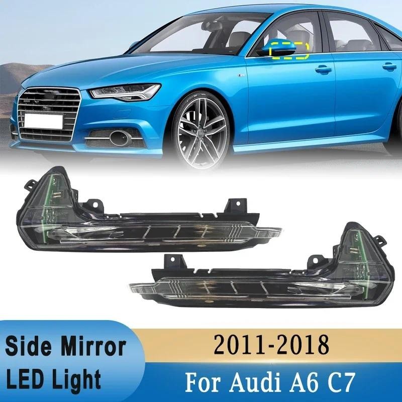12V Side Rearview Mirror LED Turn Signal Light For Audi A6 C7 2011-2018 ...