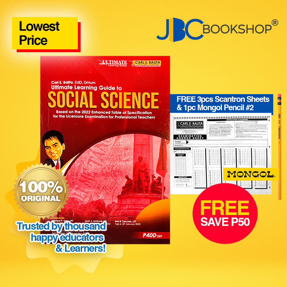 Social Science Ultimate Learning Guide Majorship LET Reviewer (2023 ...