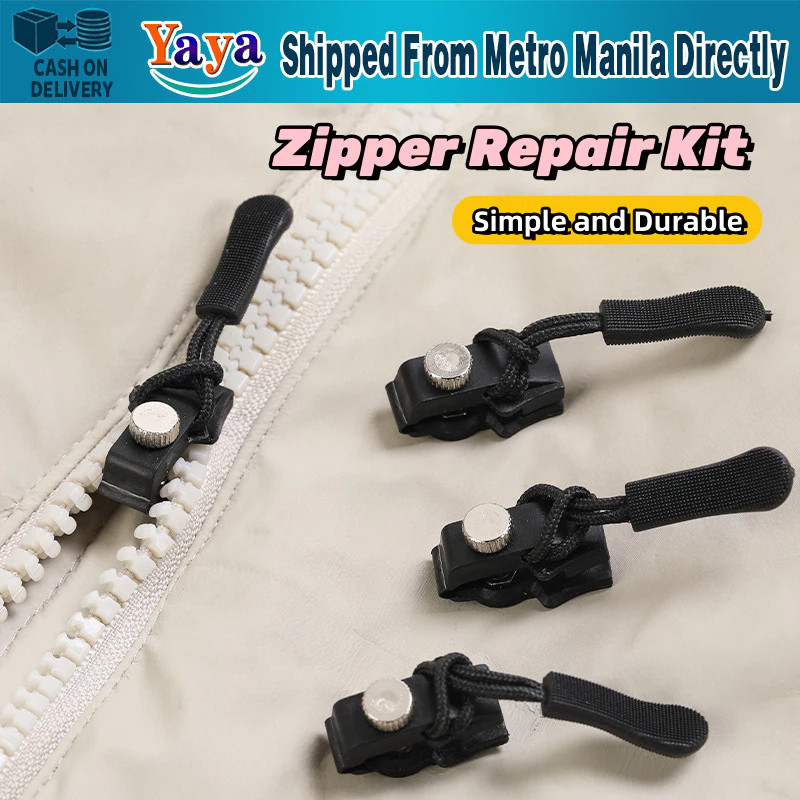 10Pcs Zipper Head Kit/Quick Instant Replacement Zippers/Universal ...