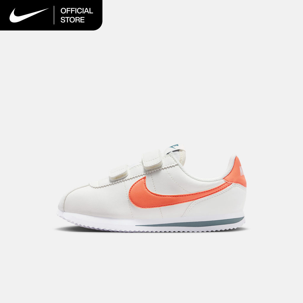 Nike Younger Kids' (Boys') Cortez Shoes - Sail [IQ7636-109] | Shopee ...