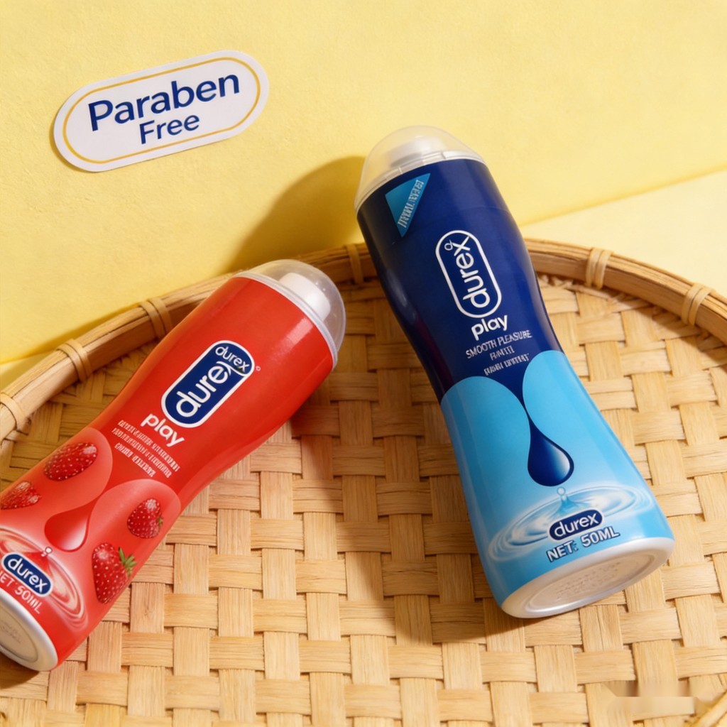 Durex Play Feel Pleasure & Strawberry Lubricant Gel 50mL - Compatible ...