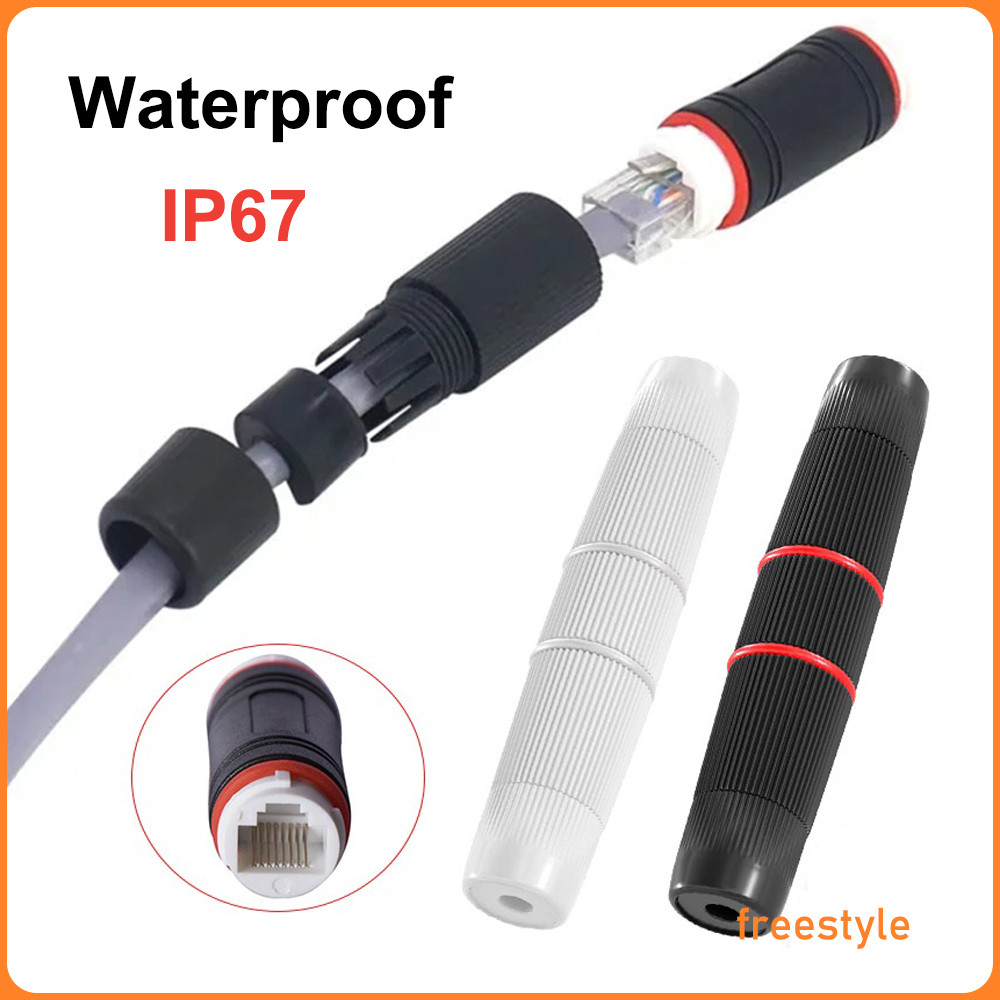 RJ45 Connector Waterproof IP67 Ethernet Network Cable Connector Coupler ...