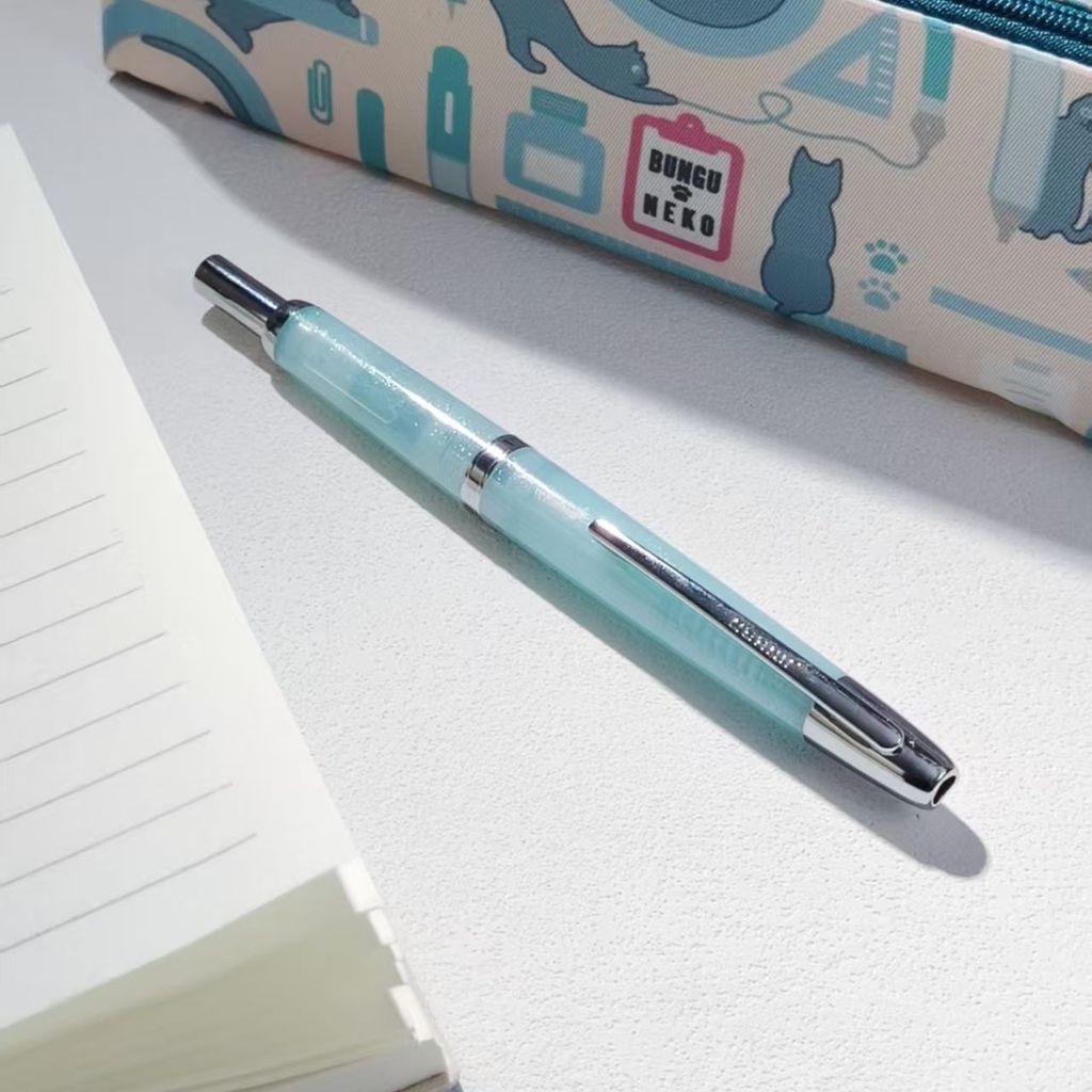 Limited Color! JINHAO 20 Glacier Blue Pink Gold Clip Resin Press ...