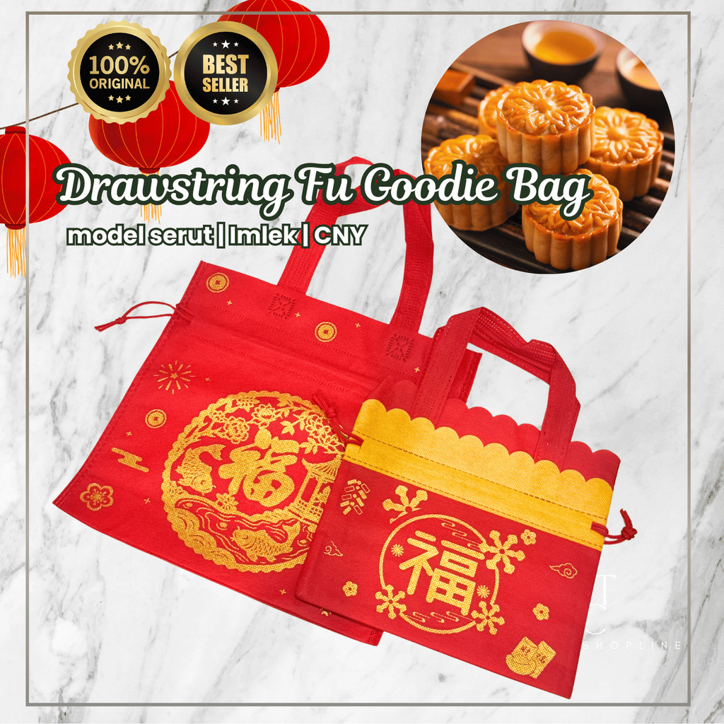 Drawstring Bag - Fu Goodie Bag | Souvenir Bags | Spunbond Drawstring ...