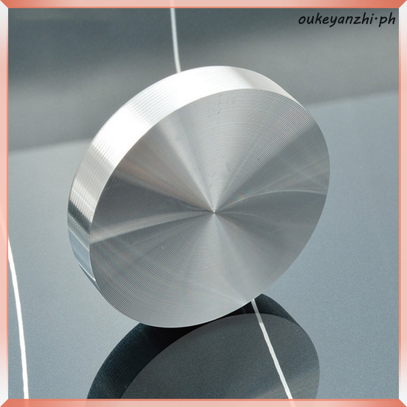 6 Pcs Shape Aluminum Disc Hardware Discs Round Silver oukeyanzhi ...