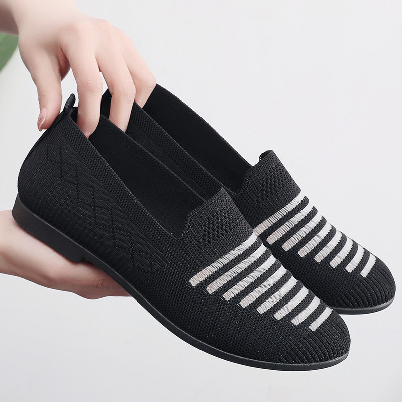 Old Beijing Cloth Shoes - Lightweight & Breathable Women's Slip-On ...