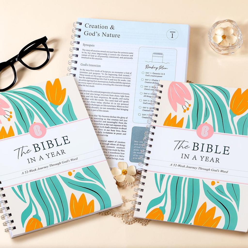 A One-Year Bible Reading Plan – A year-long study plan with a 52-week ...