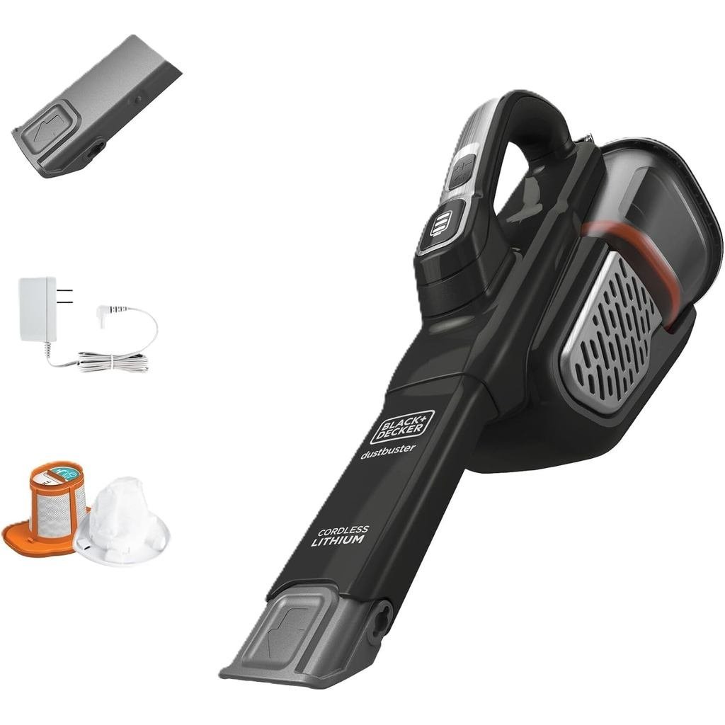 BLACK+DECKER dustbuster Portable Vacuum Cordless Handheld, Small Hand ...