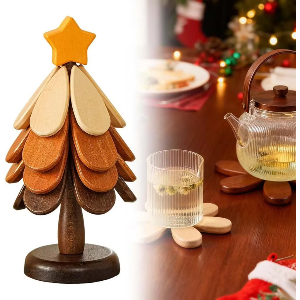 Heat Insulation Mats Cup Pan Coaster Foldable Coasters Dining Table ...