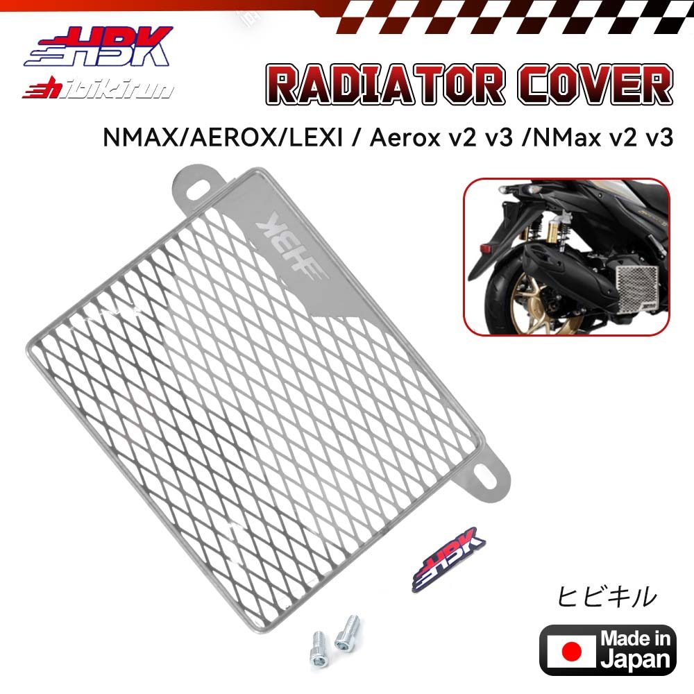 HBK Radiator Cover For Nmax v2 v3 Aerox v1/v2/v3 Click125/150 LEXI CNC ...