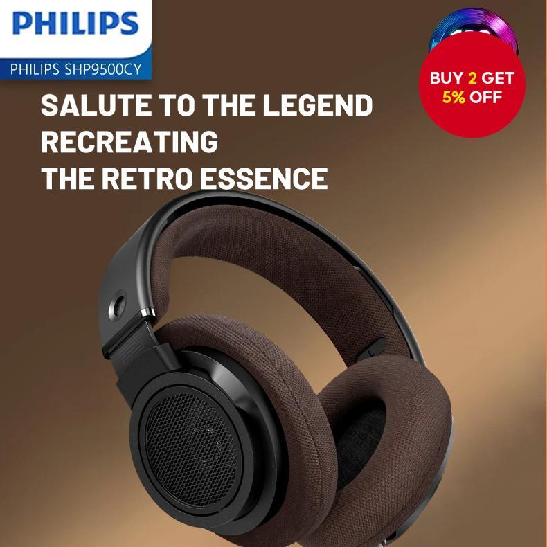 PHILIPS SHP9500CY,,,HiFi,,。 | Shopee Philippines