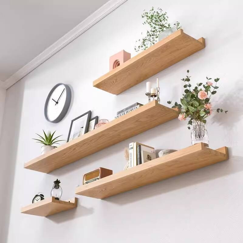 Honor Wall Display Rack Company Solid Wood Single Shelf Trophy Medal ...