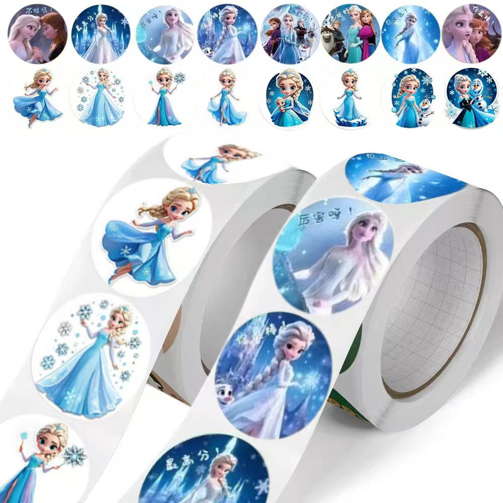 notebook school supplies sticker subject for notebook 500/Roll Princess ...
