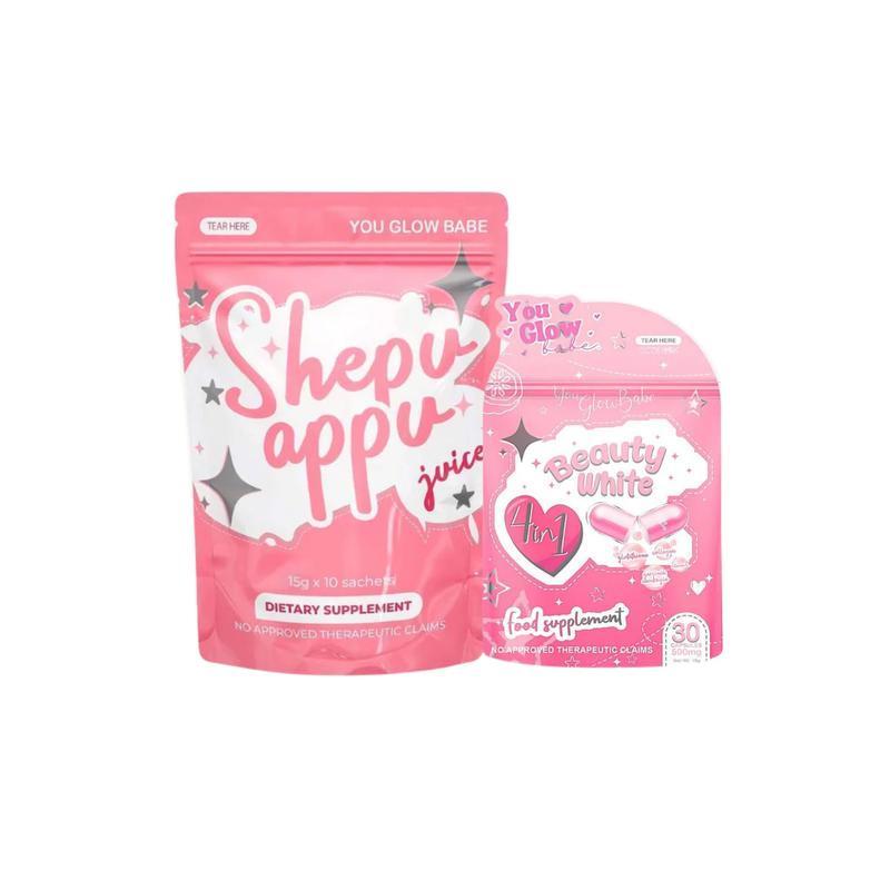 You Glow Babe Beauty White Capsule 4in1 Collagen Gluta Vitamin C Shepu ...