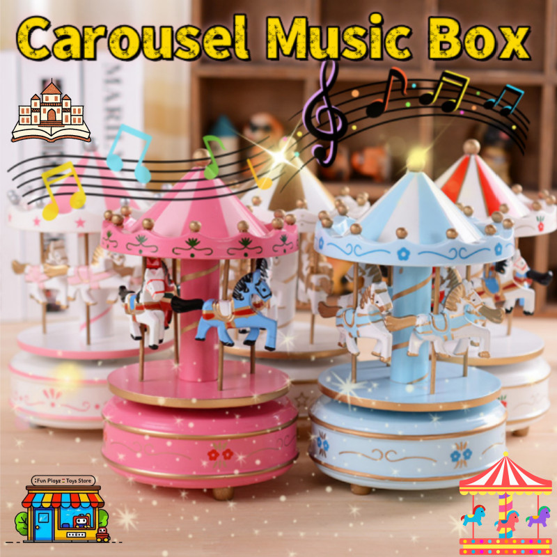 Christmas Carousel Music Box A Fairytale Christmas Gift for Children ...