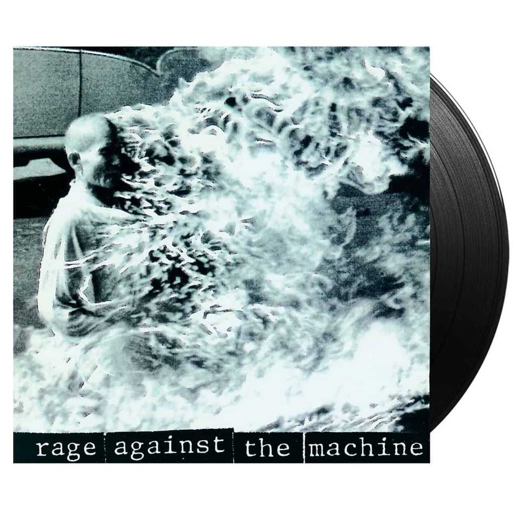 RAGE AGAINST THE MACHINE Self Titled Vinyl (Black, 1LP) | Shopee ...
